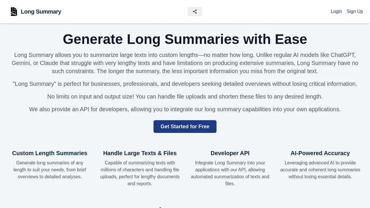 Long Summary - BestofAI